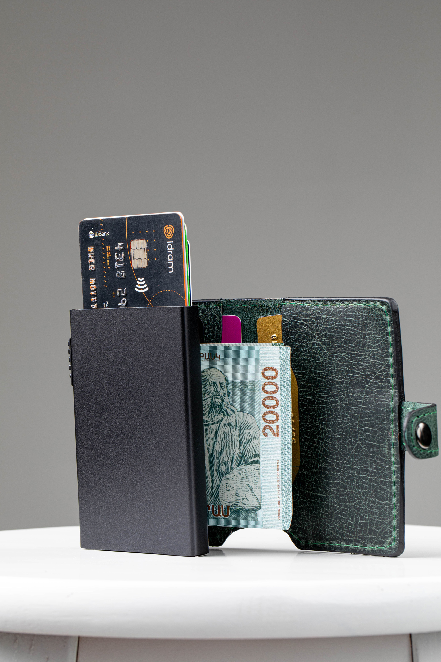 Wallets Green – flintleatherstore